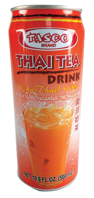 Tas Thai Tea Drink in Tall Can – Lien Hoa Food Co.