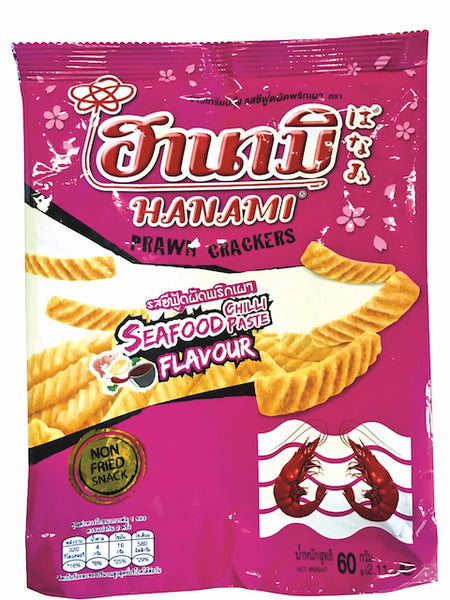 Hanami Prawn Cracker seafood chili paste flavour 24x2.11 oz – Lien Hoa ...